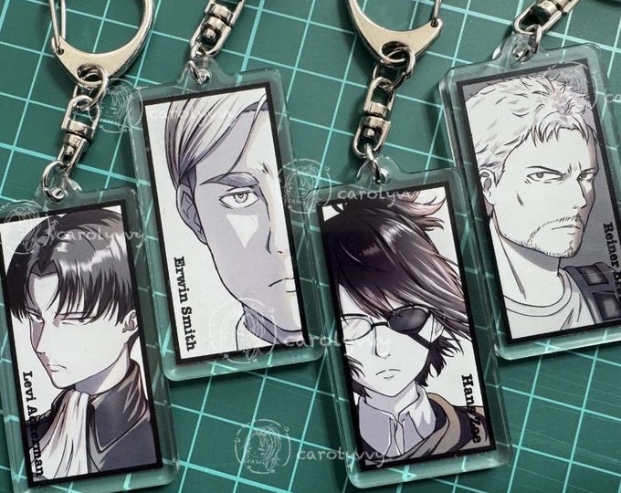 Shaker Keychain Aot - Etsy