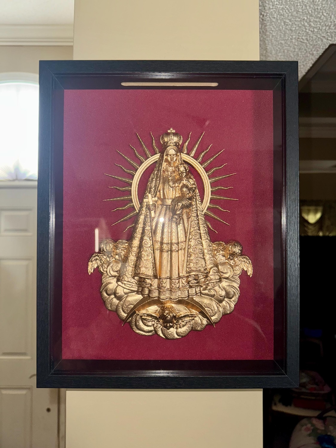 Virgen De La Caridad Del Cobre Cuadro 3D Frame Wall Decor - Etsy