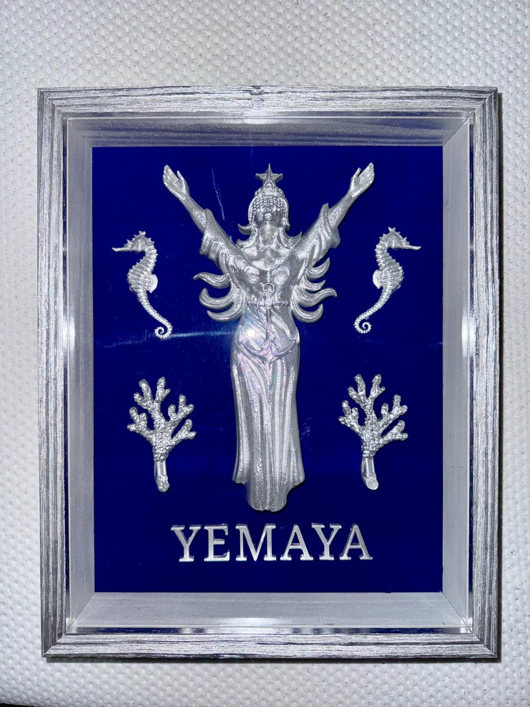 Orisha YEMAYA CUSTOMIZABLE Cuadro 3D Frame YEMAYA Wall Decor - Etsy