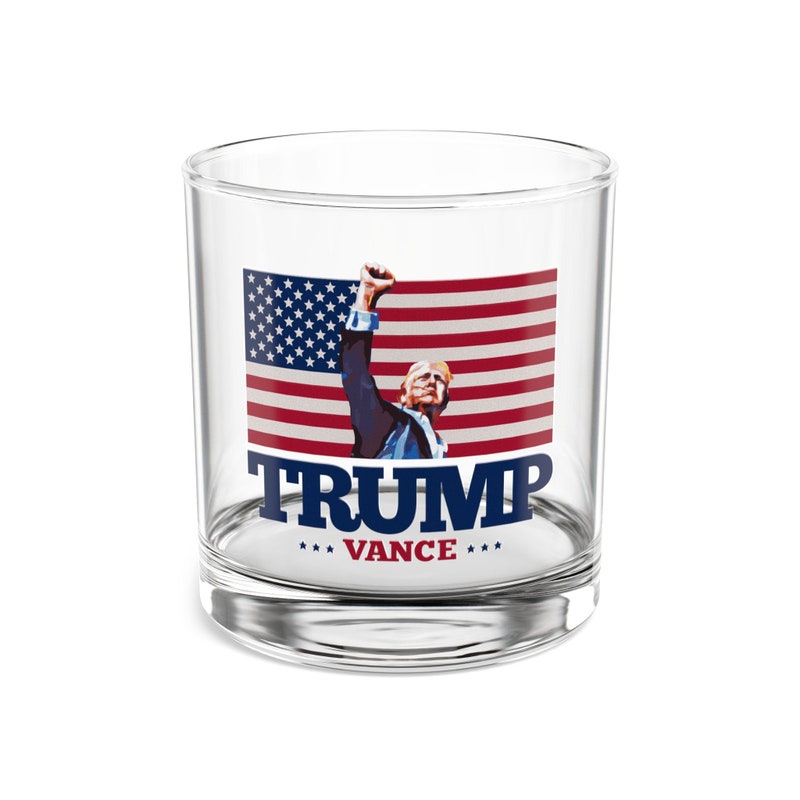 Trump Drinking Glass - Etsy