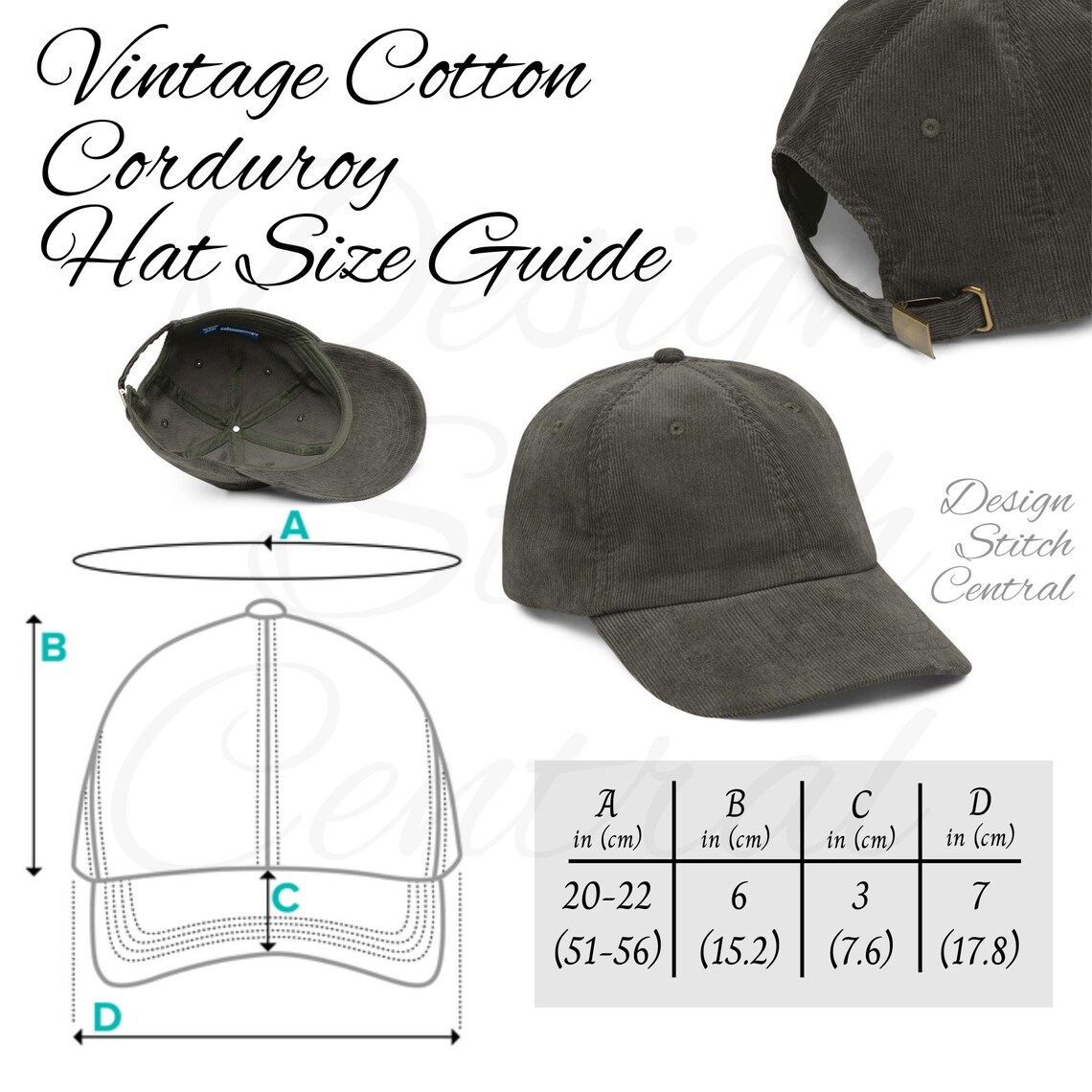 Embroidered "the Rizzler" Vintage Corduroy Hat | Gen Z Slang, Gift for ...