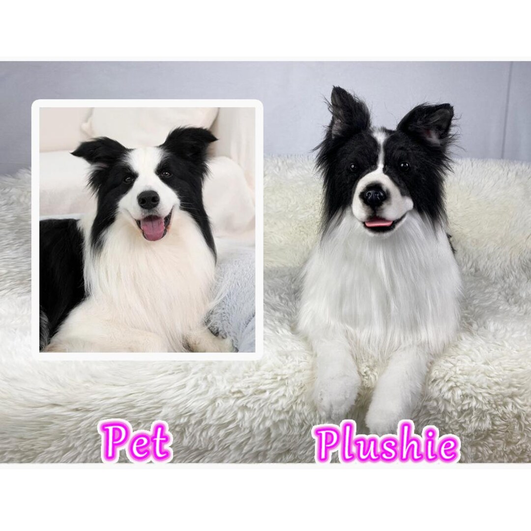 Custom Life Like Dog Plushie Clone - Etsy