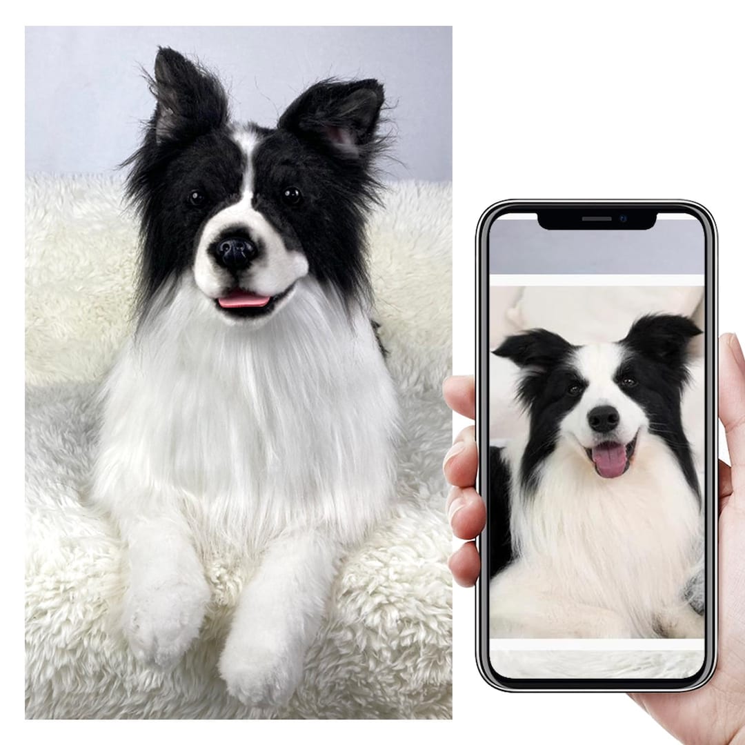 Custom Life Like Dog Plushie Clone - Etsy