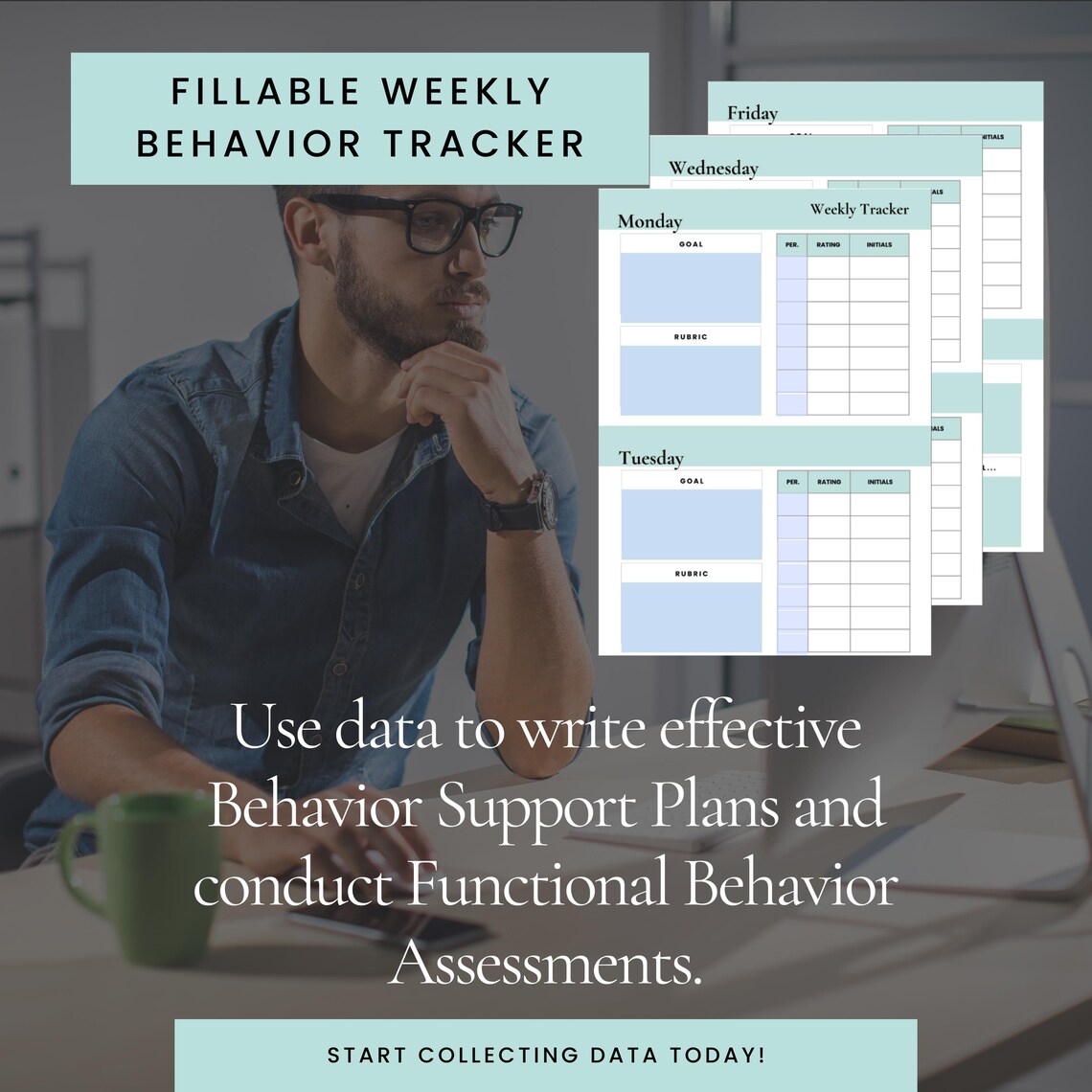 Fillable Weekly Behavior Tracker: Student Self-reflection (fillable PDF ...