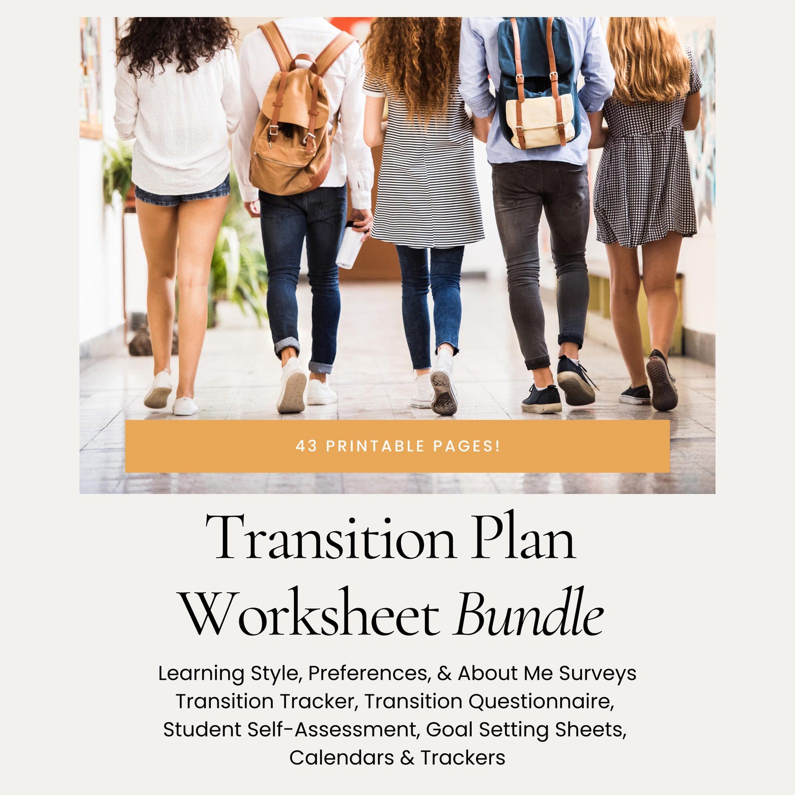 Transition Plan Worksheet Bundle | Transition IEP Worksheets | IEP ...