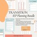 Transition Plan Worksheet Bundle | Transition IEP Worksheets | IEP ...
