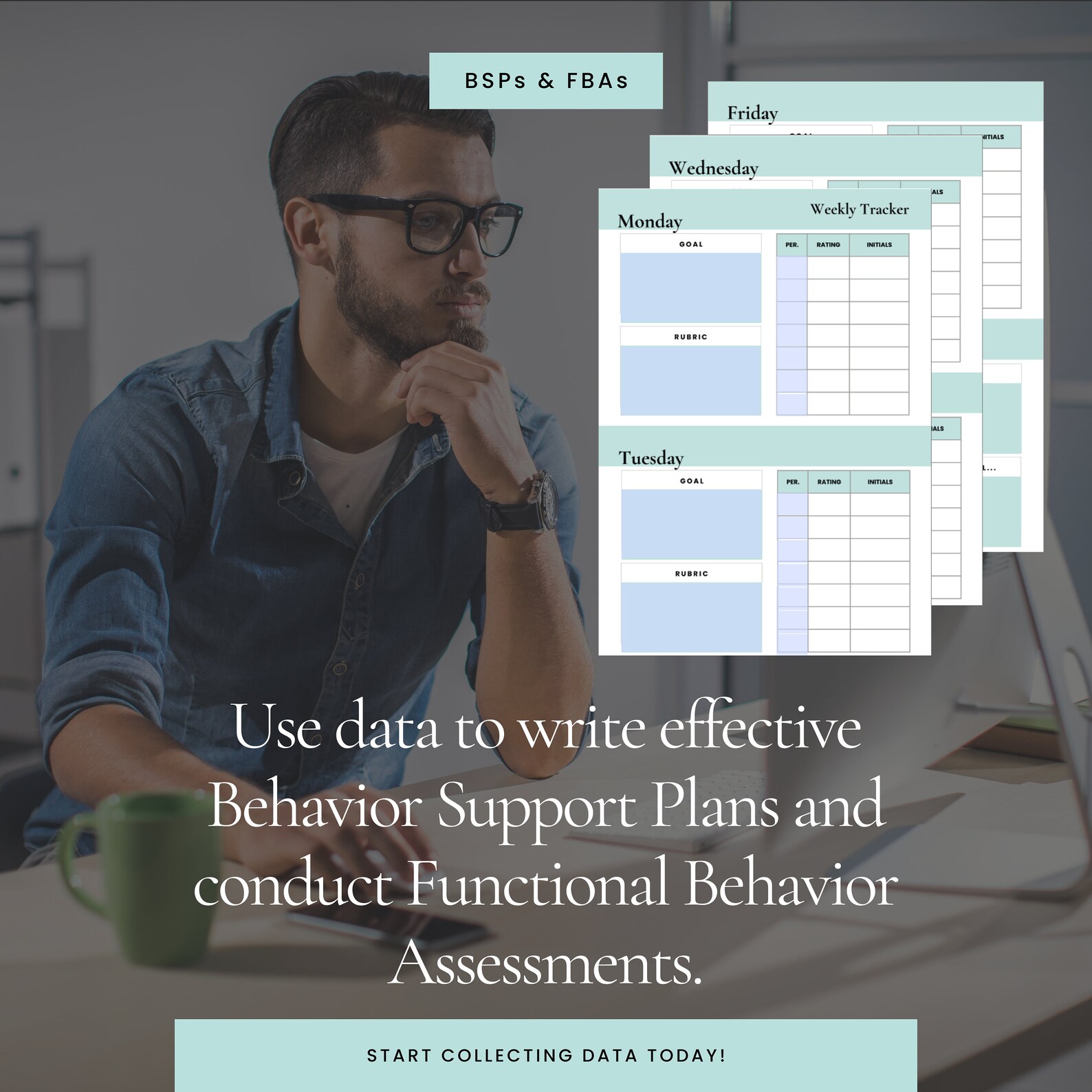 Weekly Behavior Tracker - Etsy