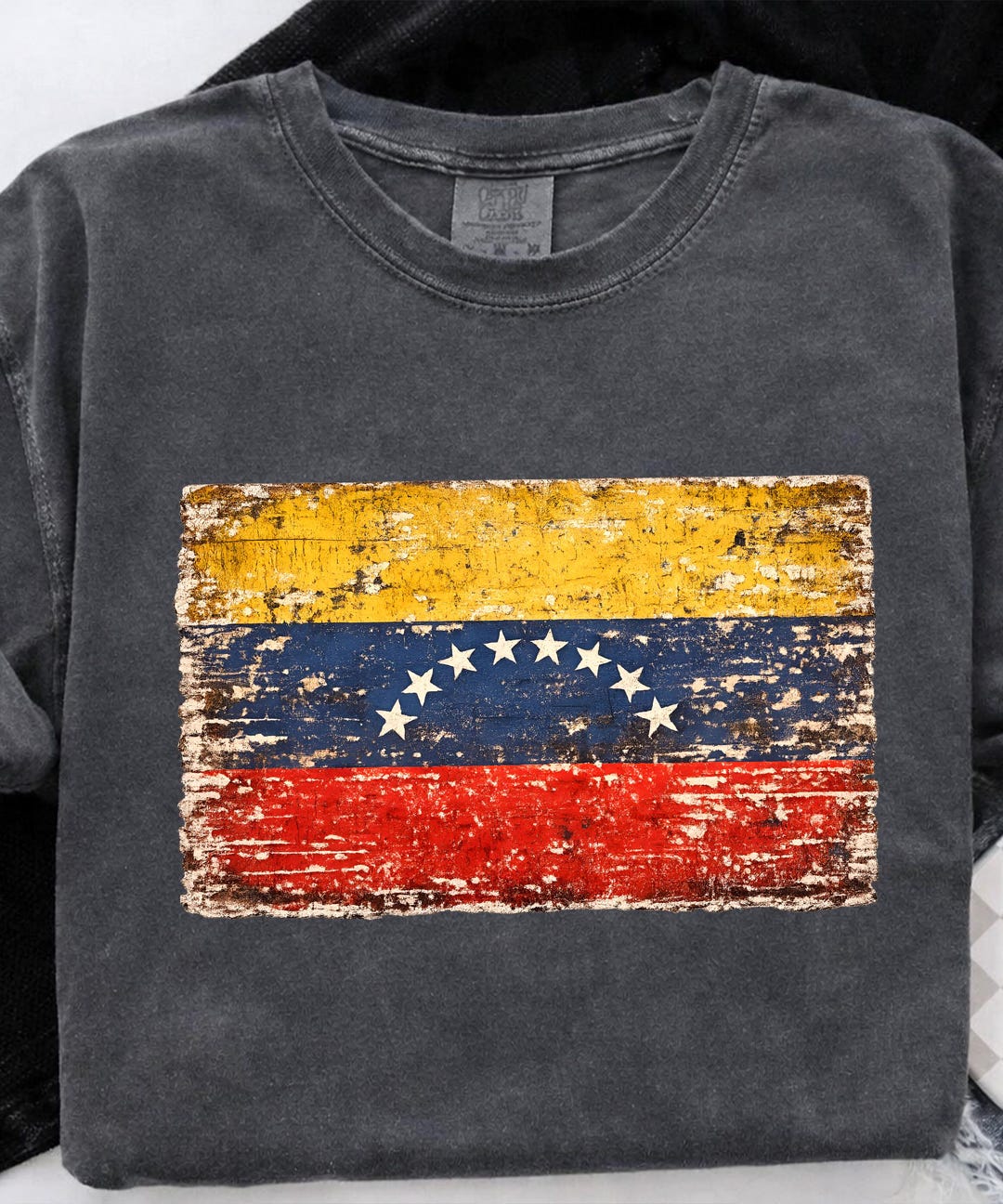 Venezuela Flag PNG Vintage Distressed, Retro Grunge Venezuela Shirt ...