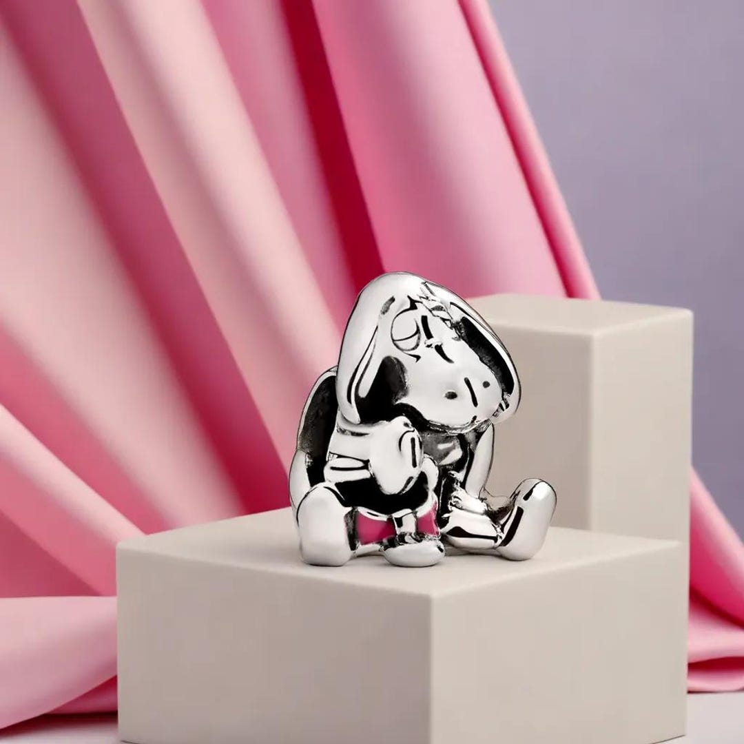 Sterling Silver Eeyore Charm, Winnie the Pooh Animal Charm - Etsy