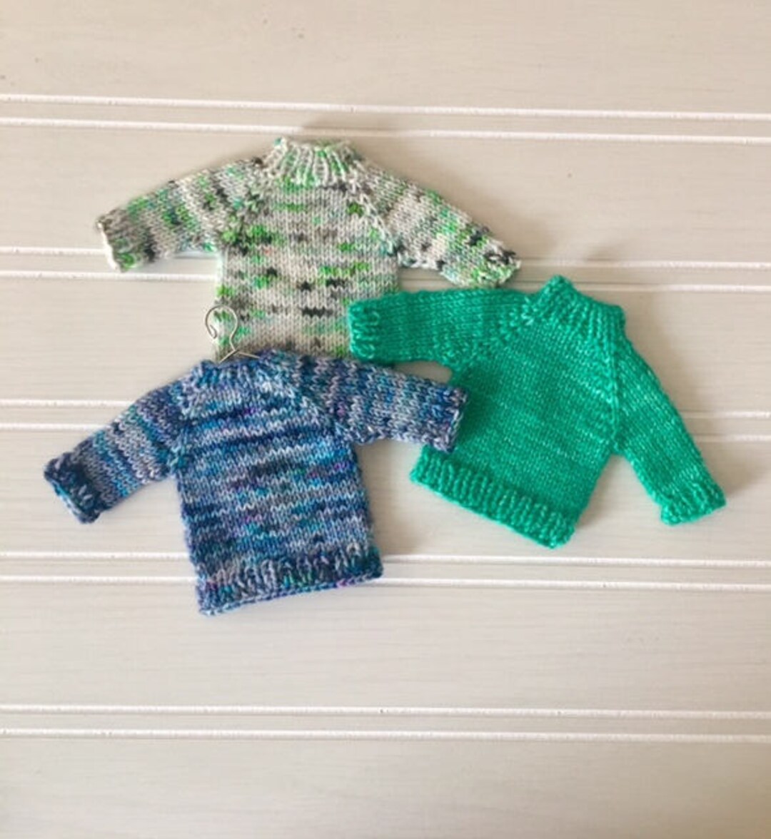 Knitted Mini Sweater PATTERN - Etsy