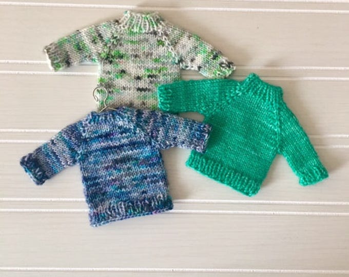 Knitted Mini Sweater PATTERN - Etsy