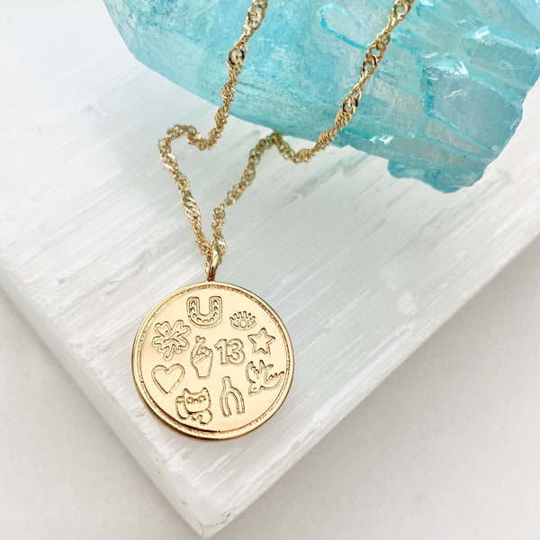 Good Luck Coin - Etsy