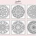 20 Pages of Bold and Easy Mandalas - Part 2, Creative Relaxation for ...