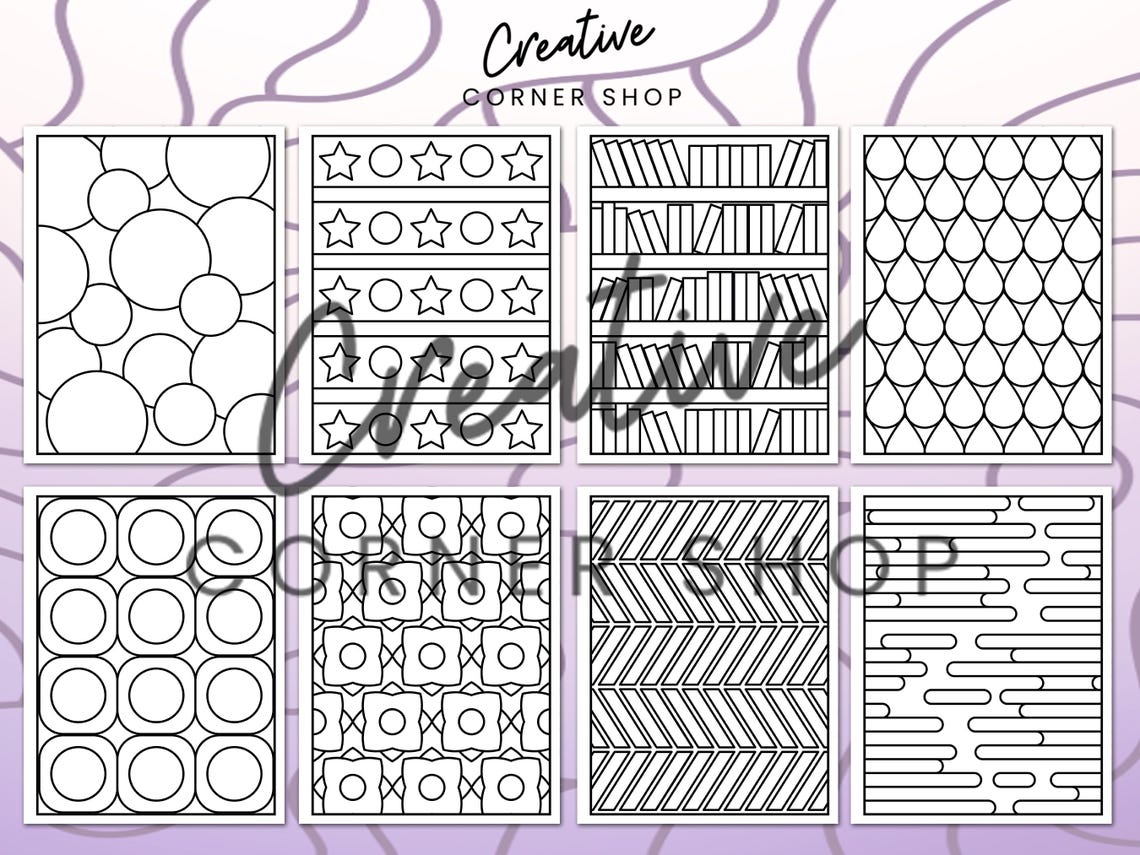 Easy Patterns Bold Coloring Book, Featuring Creative and Mindful ...