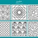 10 Pages of Bold and Easy Patterns - Part 1, Creative Relaxation for ...