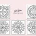 20 Pages of Bold and Easy Mandalas - Part 2, Creative Relaxation for ...