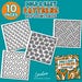 10 Pages of Bold and Easy Patterns - Part 3, Creative Relaxation for ...