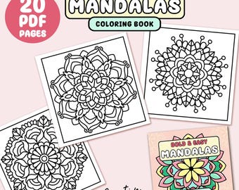 10 Pages of Bold and Easy Patterns - Part 4, Creative Relaxation for ...