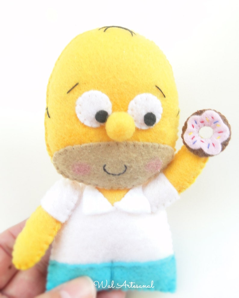 Duo Homer & Marge Simpson PDF Pattern The Simpsons | Etsy