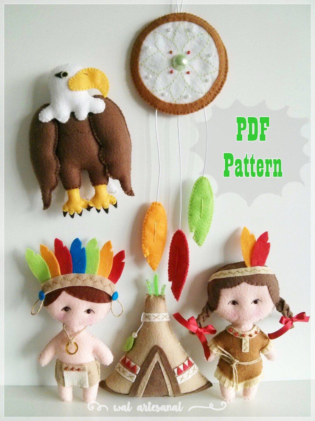 Native American - Tribal Indian - PDF Pattern - so Lovely! - Etsy