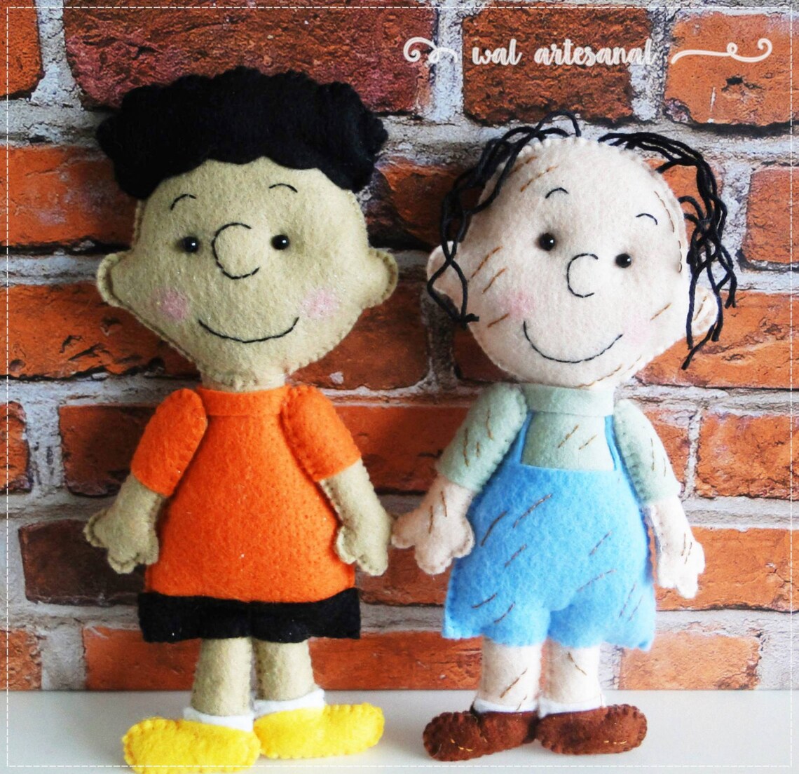 New Peanuts Characters PDF Pattern Franklin & Pig Pen - Etsy
