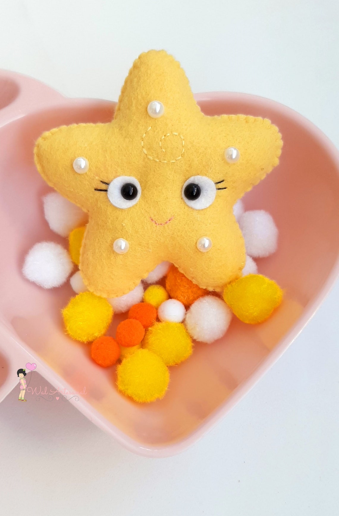 Starfish Felt PDF Pattern Sea Life Ocean Toys Seaweed - Etsy