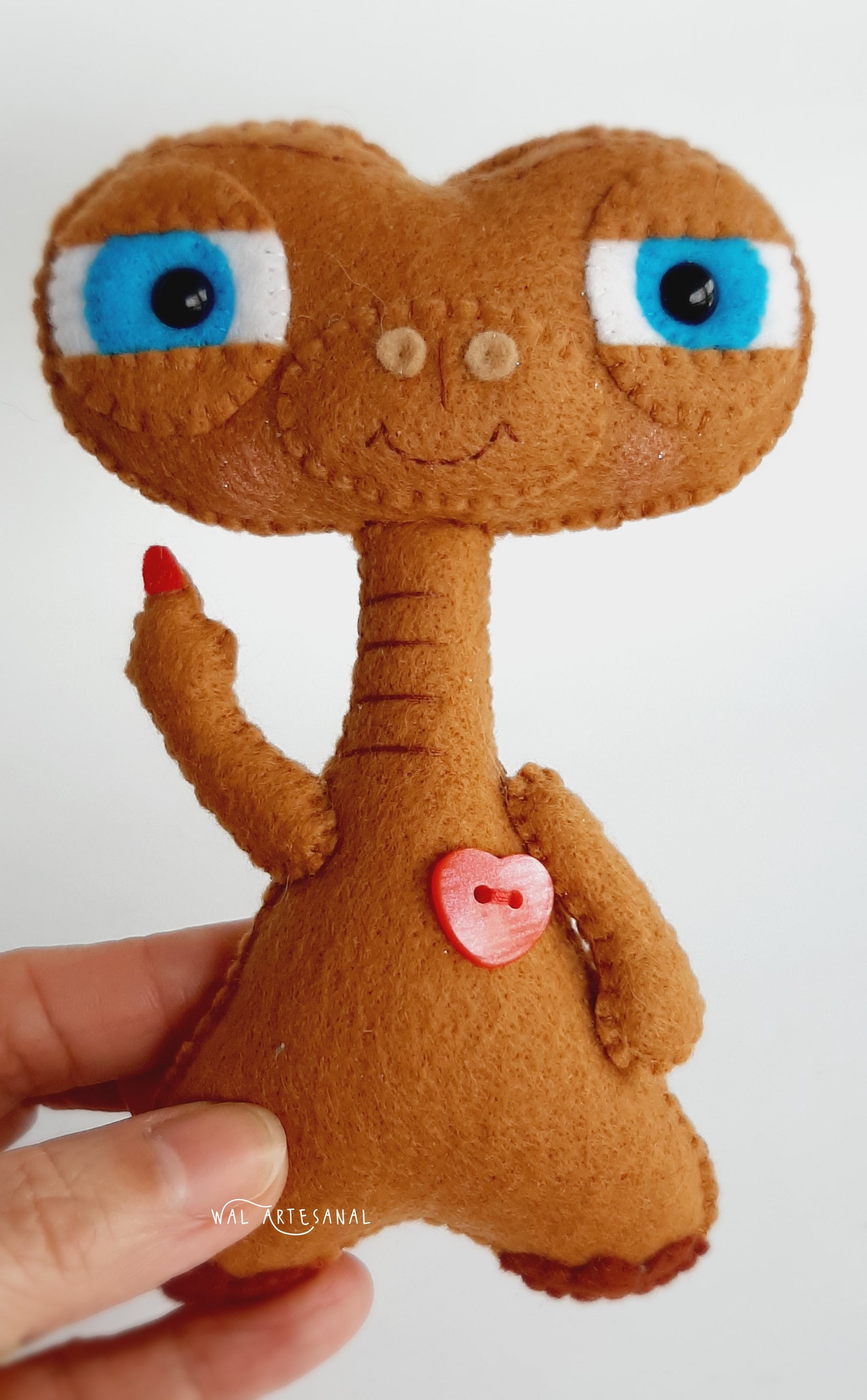 E.T the Extra-terrestrial Felt Pattern PDF SVG Ornament Christmas Alien ...