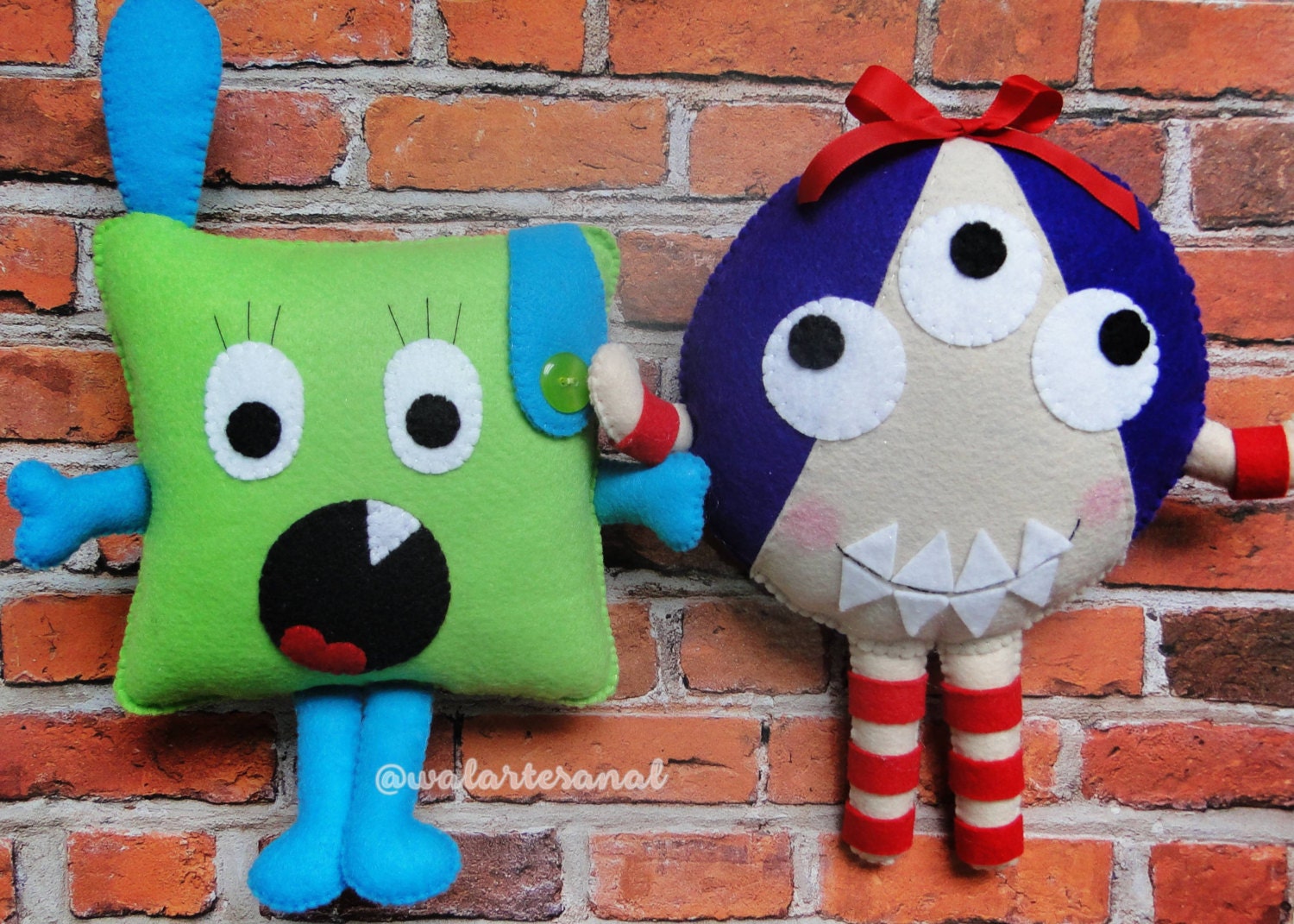 Cute Monster - PDF Pattern - Adopt a Monster - Etsy