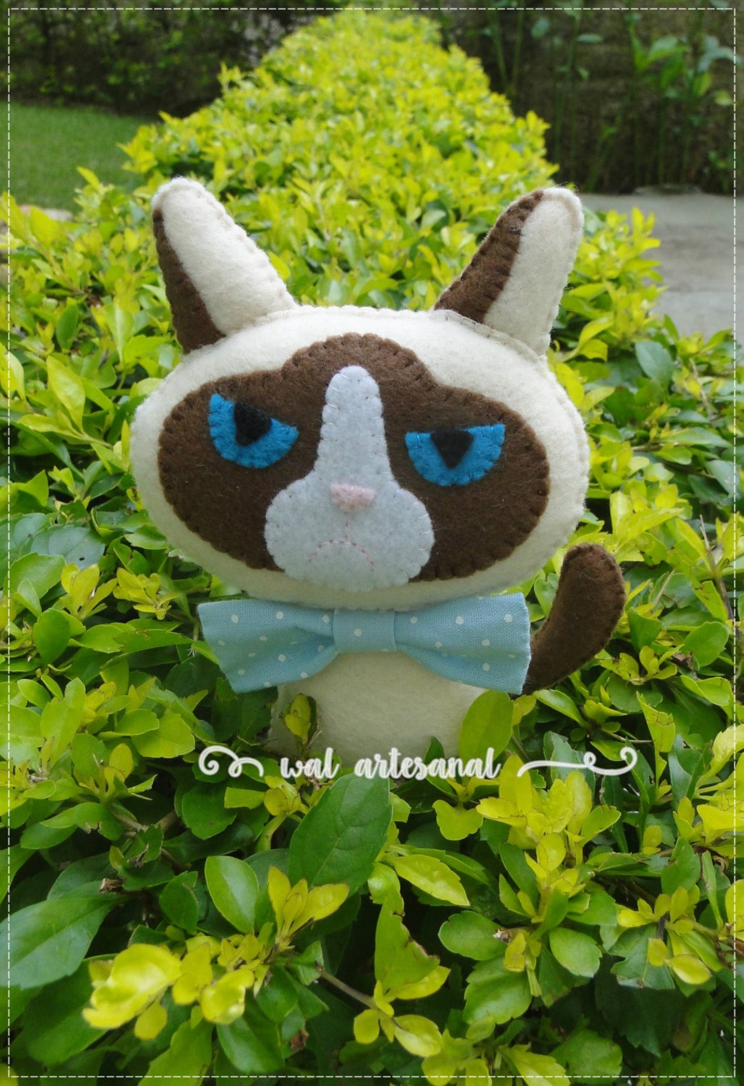 Felt Grumpy Cat - PDF Pattern - Pocket Version! - Etsy