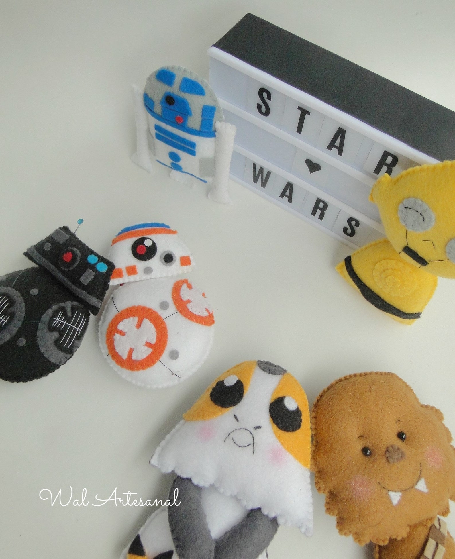 Star Wars - PDF Pattern - Special Combo Pack - 3 Felt Patterns for 39 ...