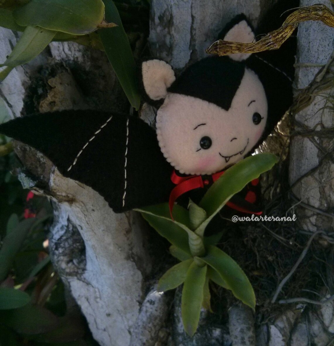 Felt Bat PDF Pattern Halloween Decor Ornament | Etsy