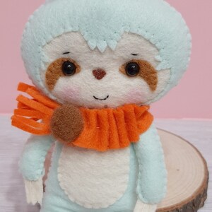 Felt Sloth Ornament - Felt PDF Pattern - Easy Pattern - Sloth Chillin ...