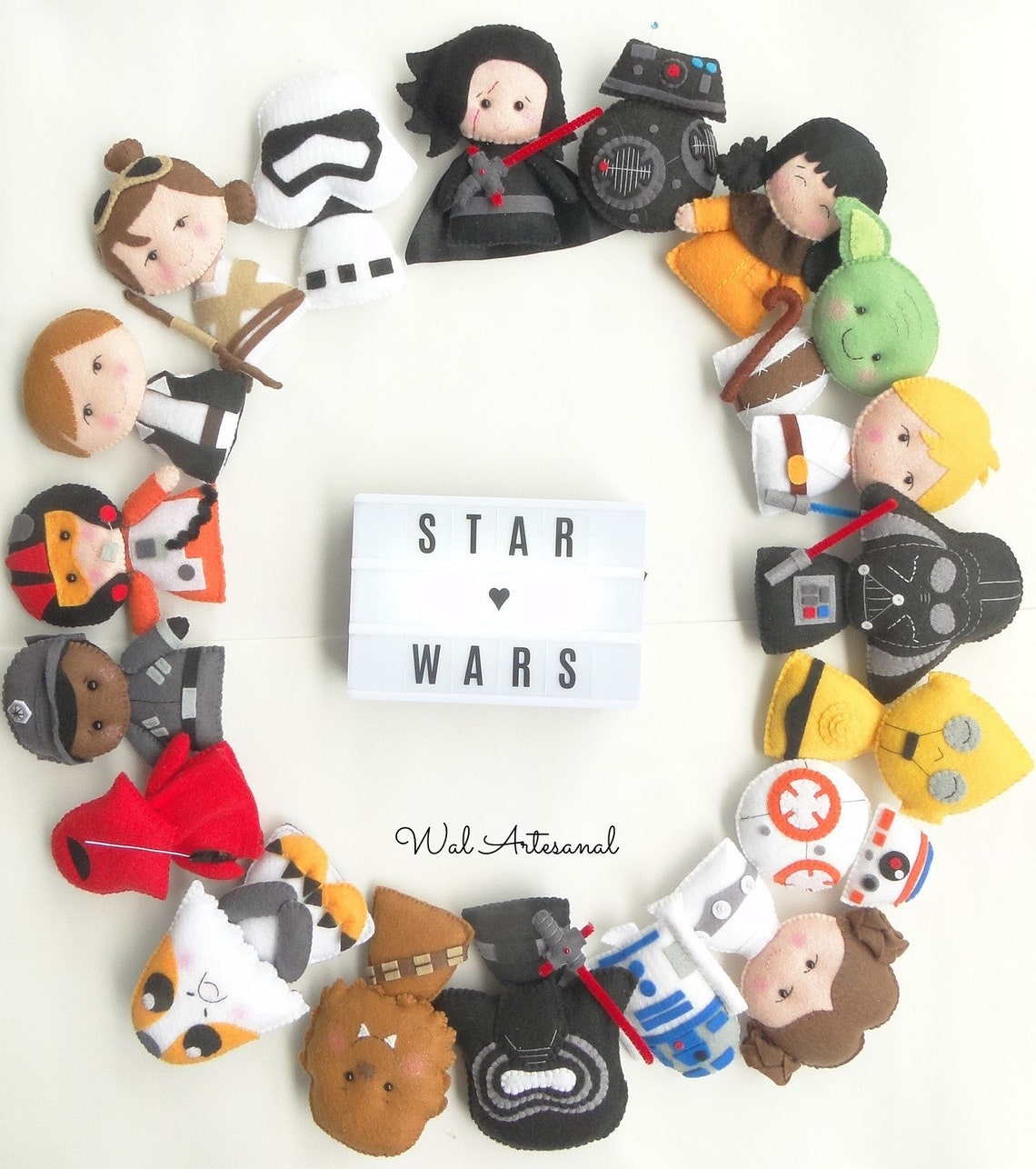 Star Wars - PDF Pattern - Special Combo Pack - 3 Felt Patterns for 39 ...