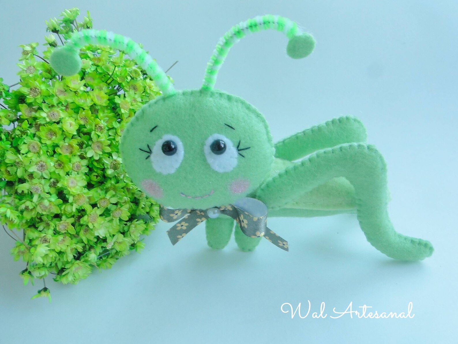 Felt Grasshopper Tree Stump PDF Pattern Garden Animals - Etsy