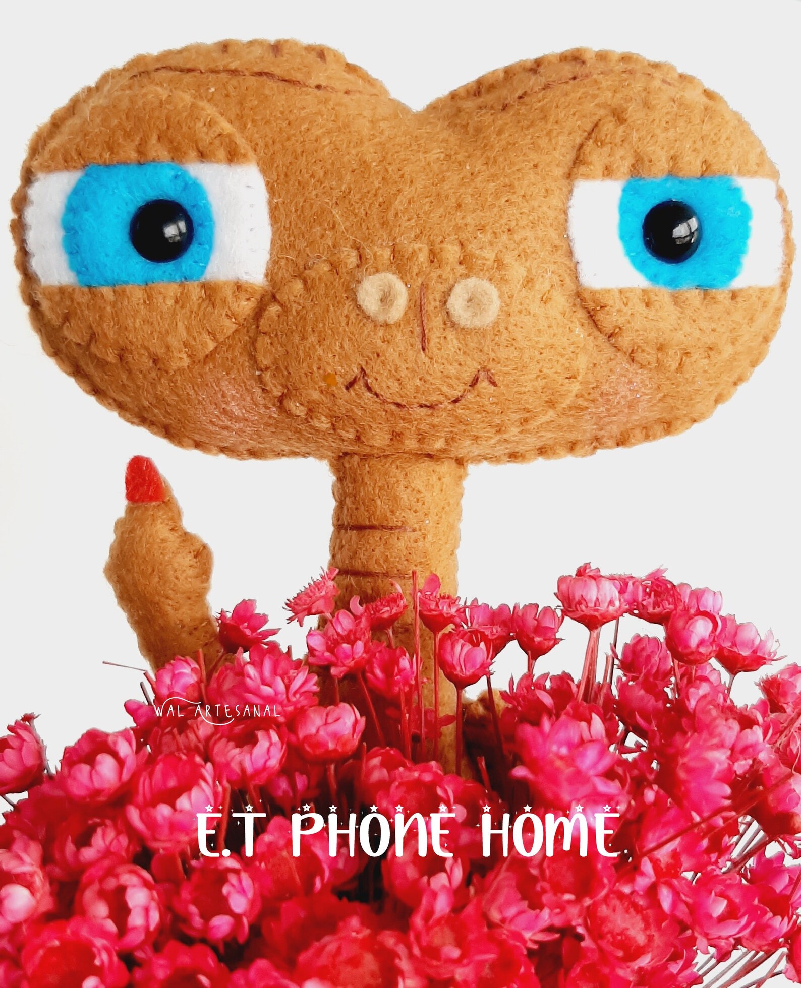 E.T the Extra-terrestrial Felt Pattern PDF SVG Ornament Christmas Alien ...