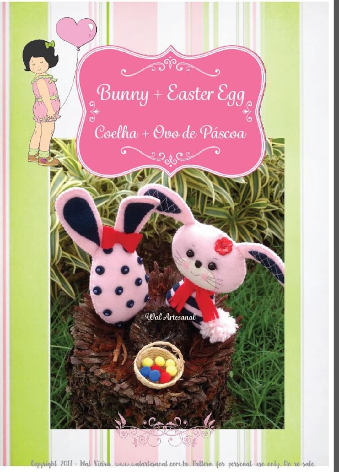 Bunny & Surprise Egg - PDF Pattern - Easter - Etsy