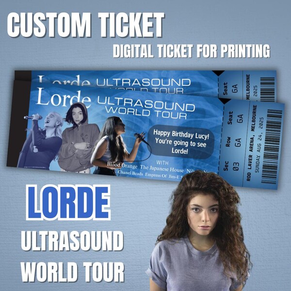 Lorde - Etsy
