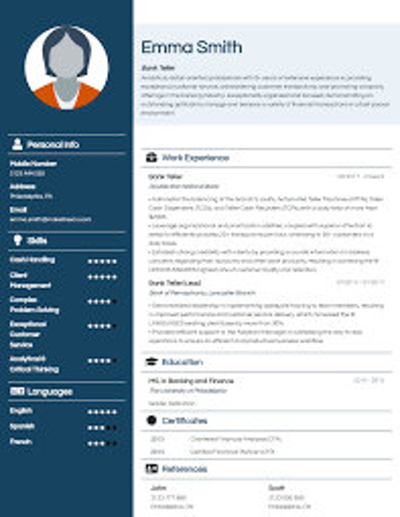 Resume Builder Template Examples Professional CV Layouts Job ...