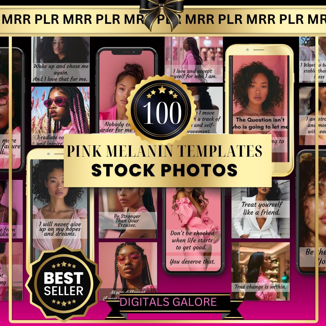 100 Pink Melanin Templates Stock Images Photos - Etsy