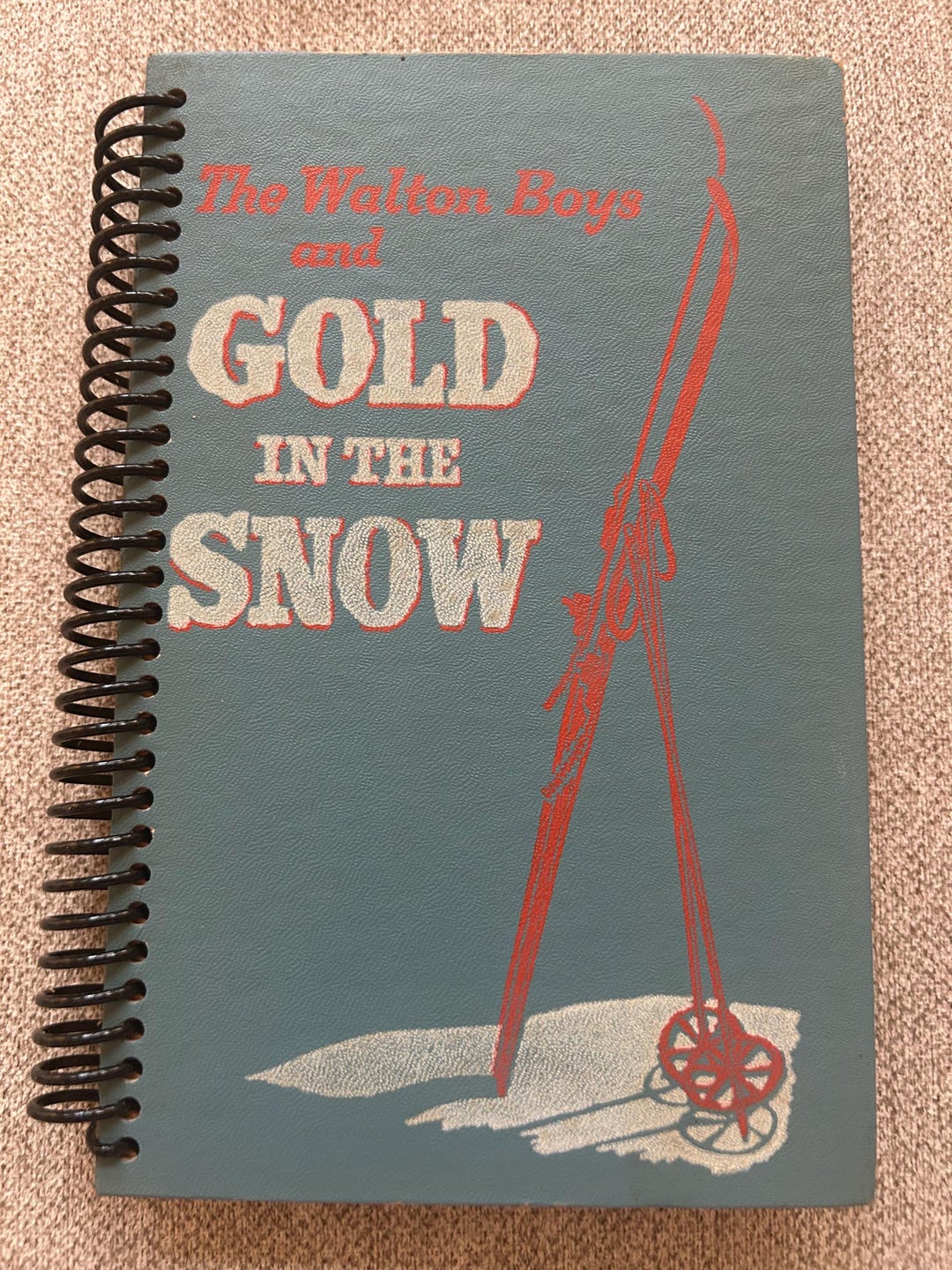 1948 “the Walton Boys and Gold in the Snow” - Blank Book Journal or ...