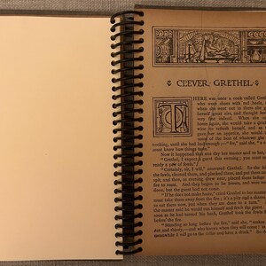 Upcycled Vintage grimms Fairy Tales Vintage Book Into Journal ...