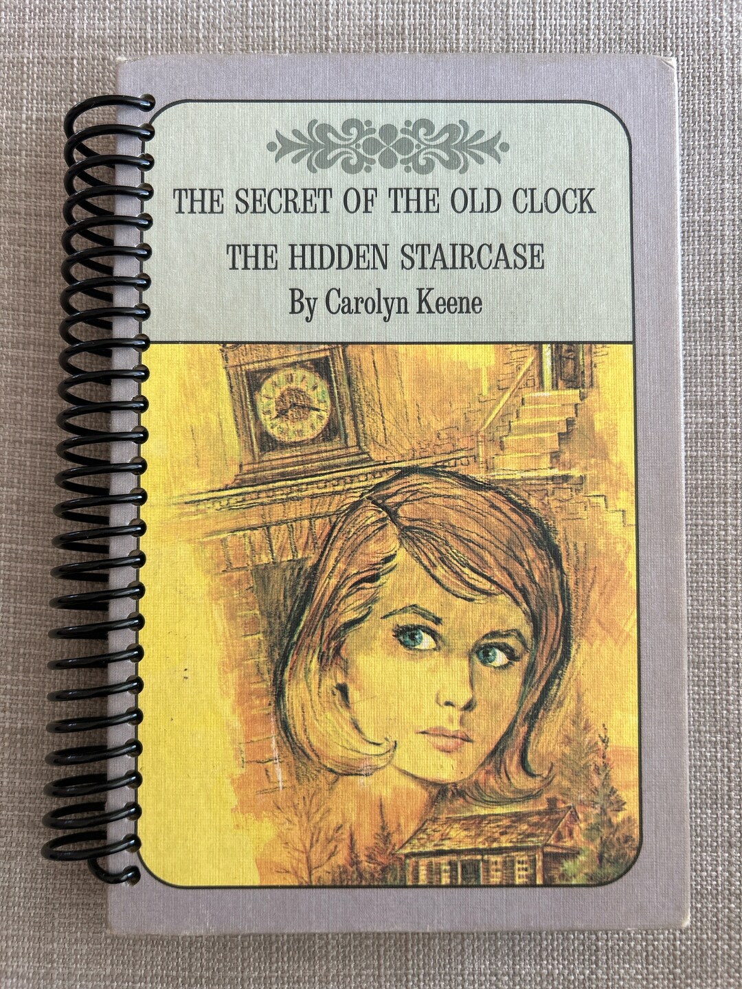 Nancy Drew “the Secret of the Old Clock/the Hidden Staircase” Upcycled ...