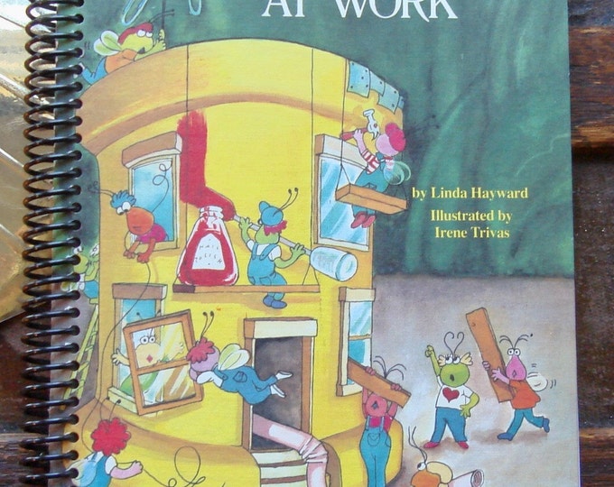 Twiddlebugs at Work , Recycled Vintage Book Into Journal/sketchbook - Etsy