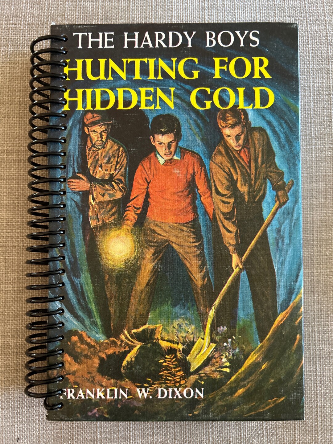 The Hardy Boys “hunting for Hidden Gold” Upcycled Vintage Book Into ...