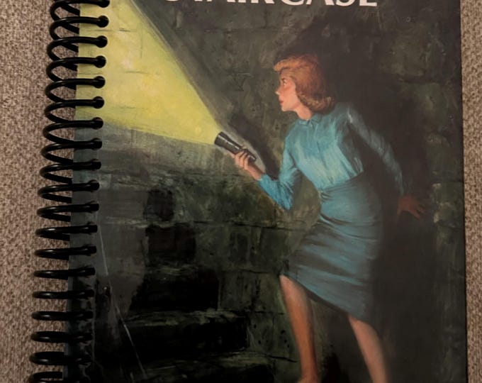 Nancy Drew “the Hidden Staircase” Upcycled Vintage Book Into Journal ...