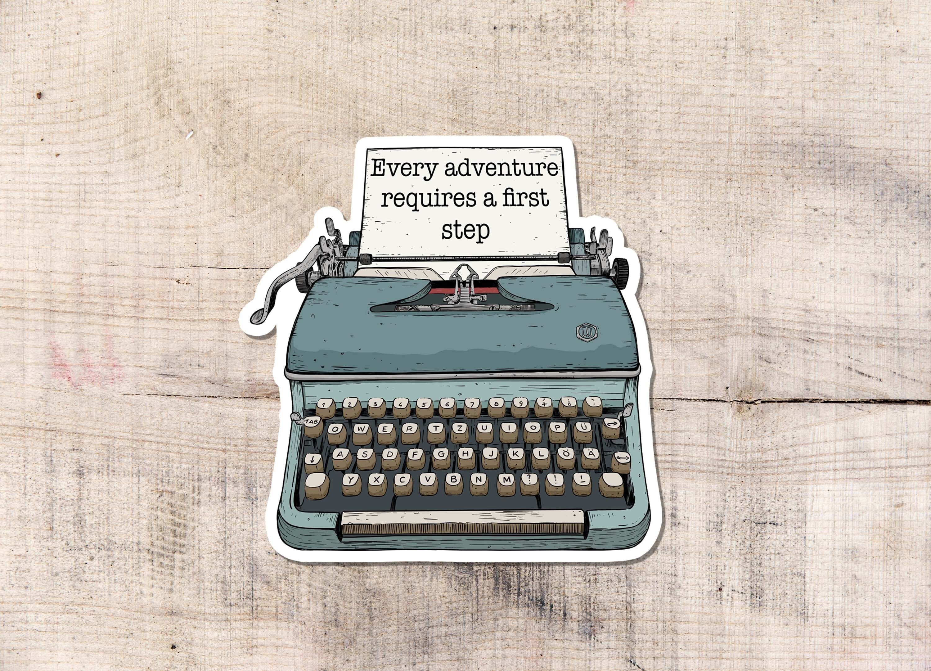 Motivational Sticker, Nerd, Book Lover, Motivational, Vinyl Sticker ...