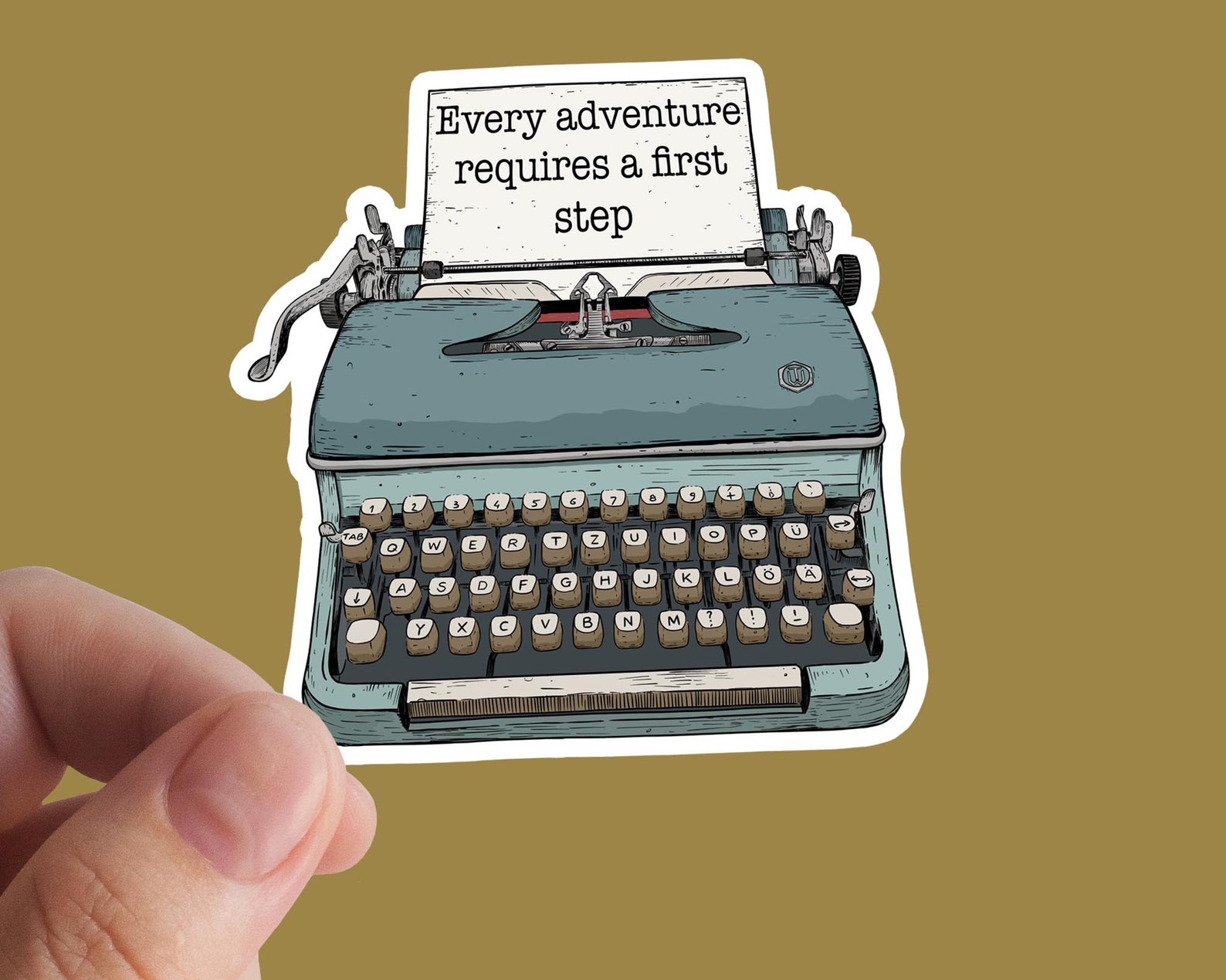 Motivational Sticker, Nerd, Book Lover, Motivational, Vinyl Sticker ...