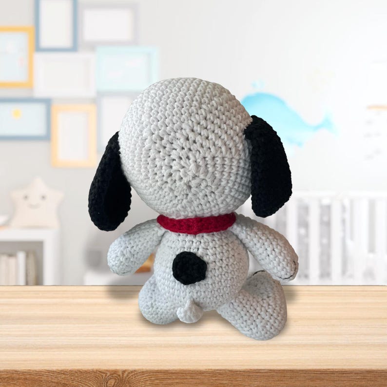 Snoopy Crochet, Amigurumi, Plushie, Hand Made, Toy Doll - Etsy