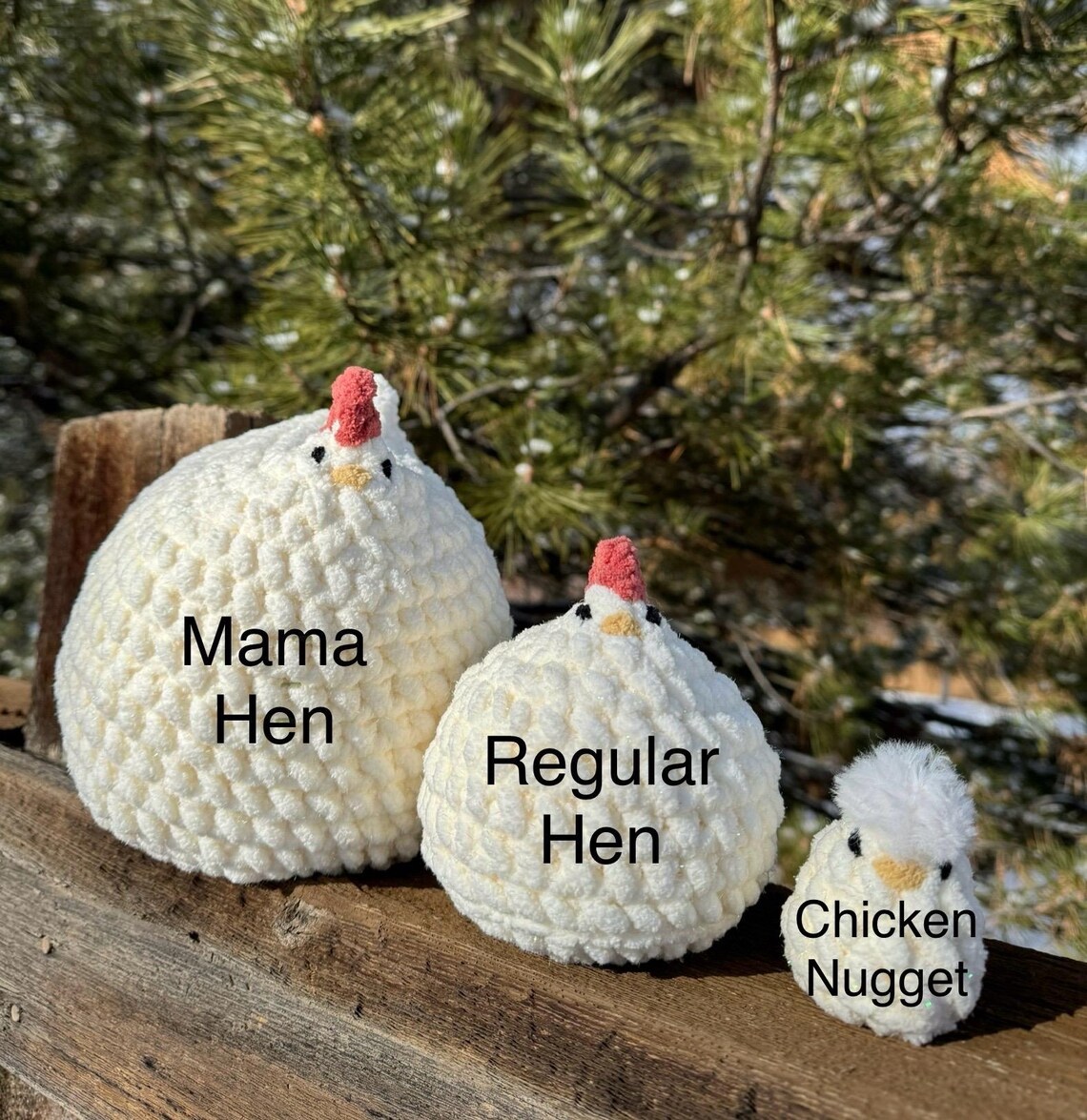 Mama Hens (including 1 Chick!) - Etsy