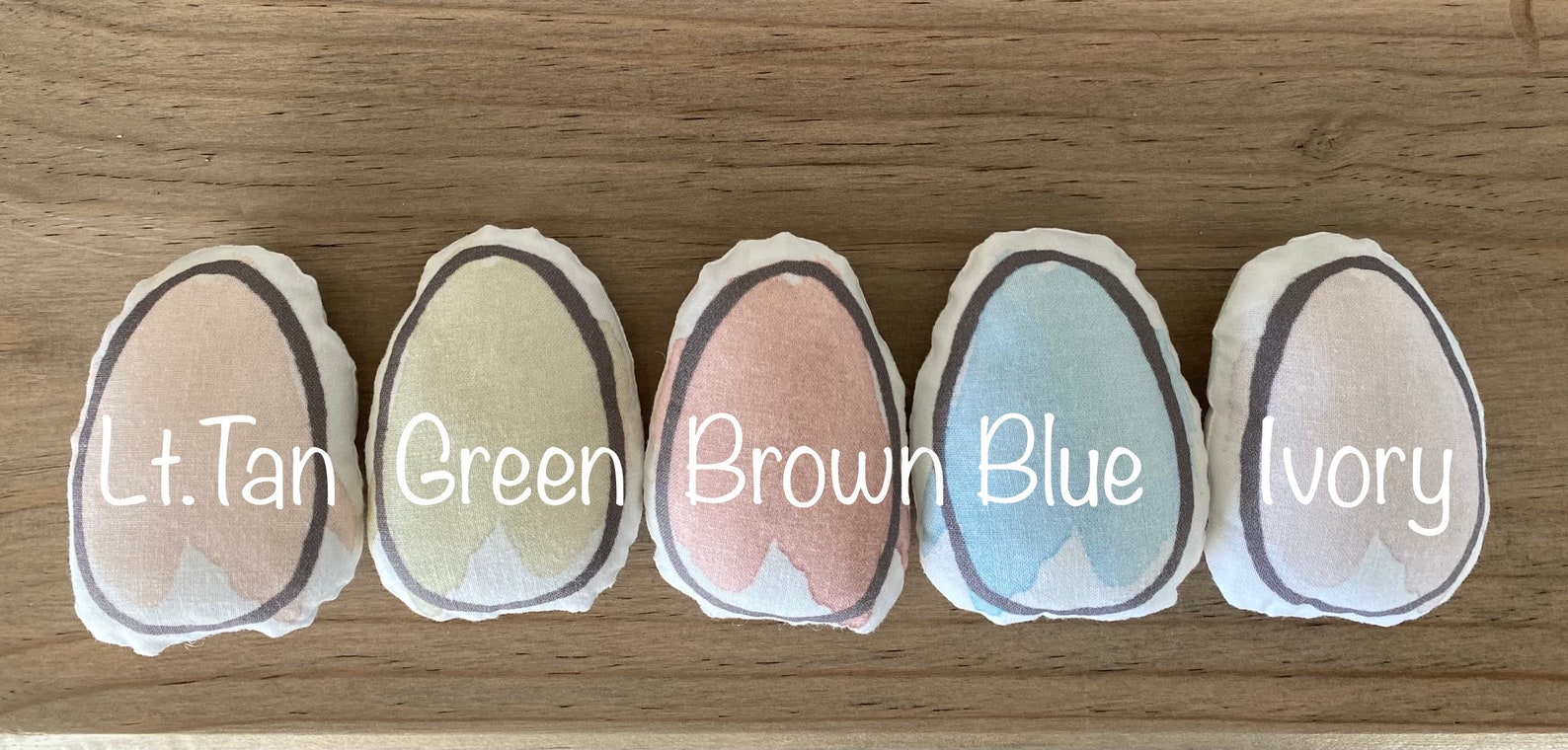 Personalized Hand Stitched~egg Shaped Name Tag~for Full Size Chicken ...
